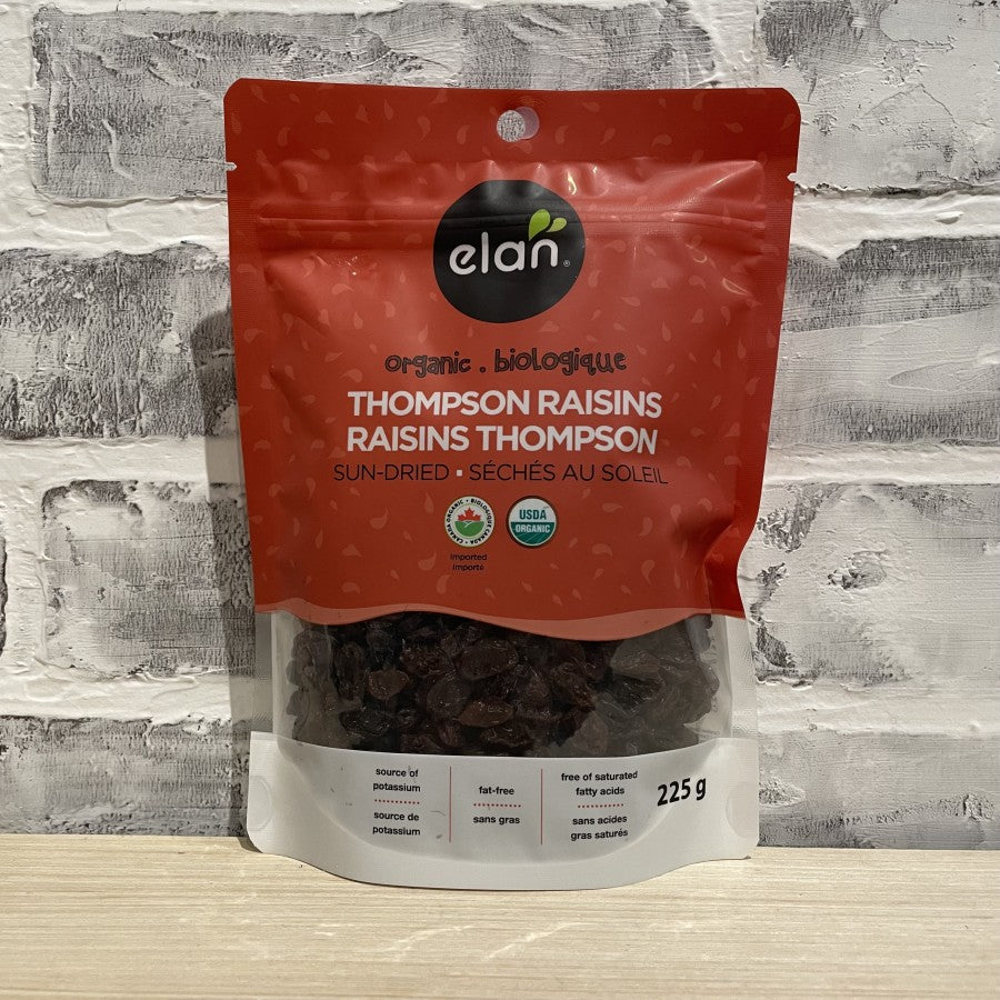 Sun-Dried Thompson Raisins - Elan - 225G – Founders Market