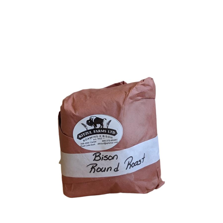 Bison, Round Roast (boneless) - Roaming K Ranch - Per lb – Founders Market